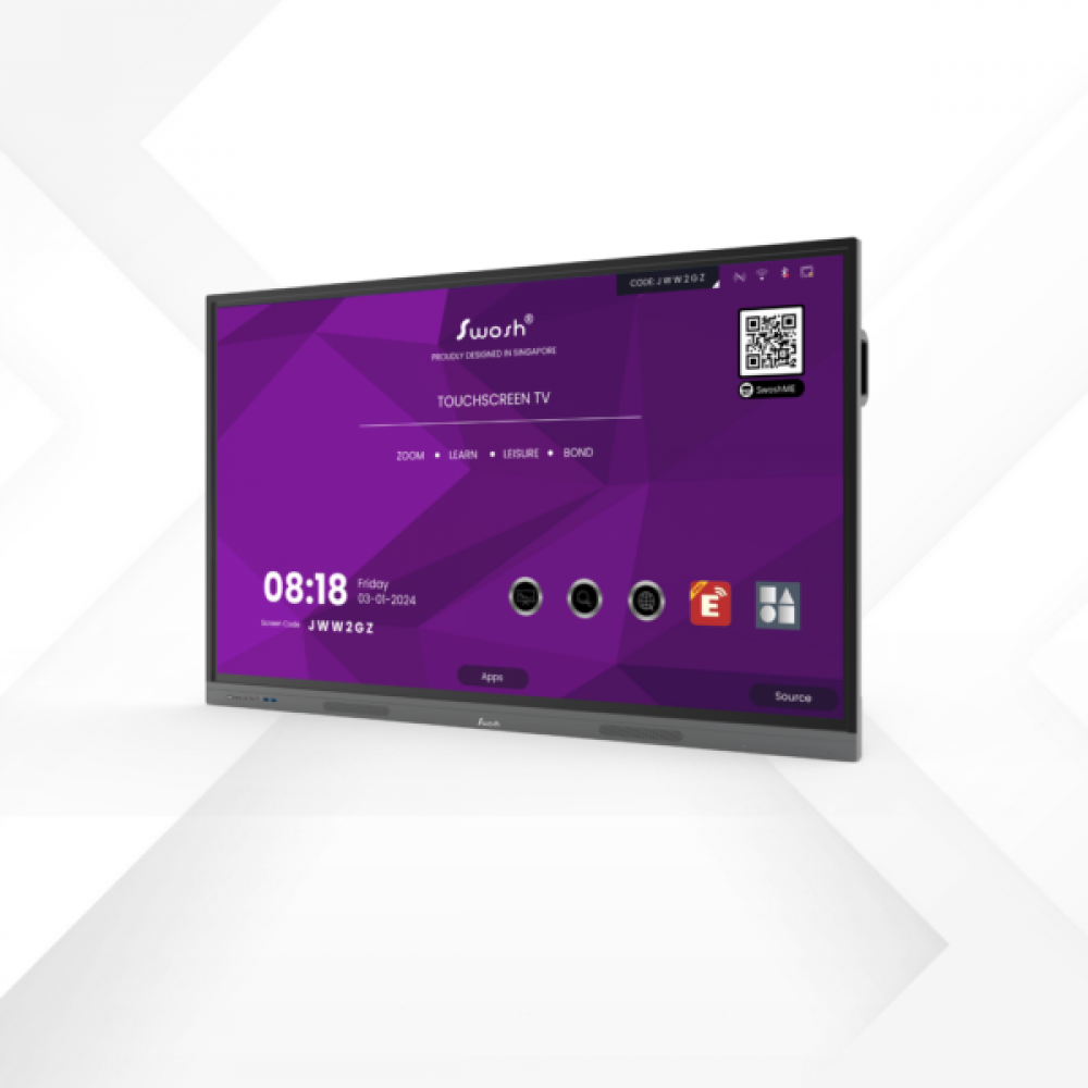 Swosh Interactive Touchscreen Education Series 98 Inch Swosh Interactive Touchscreen Education Series 98 Inch